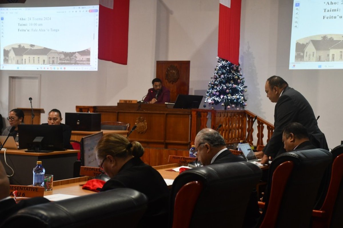 Parliament elects Hon. Dr. ‘Aisake Valu Eke as Tonga’s New Prime ...