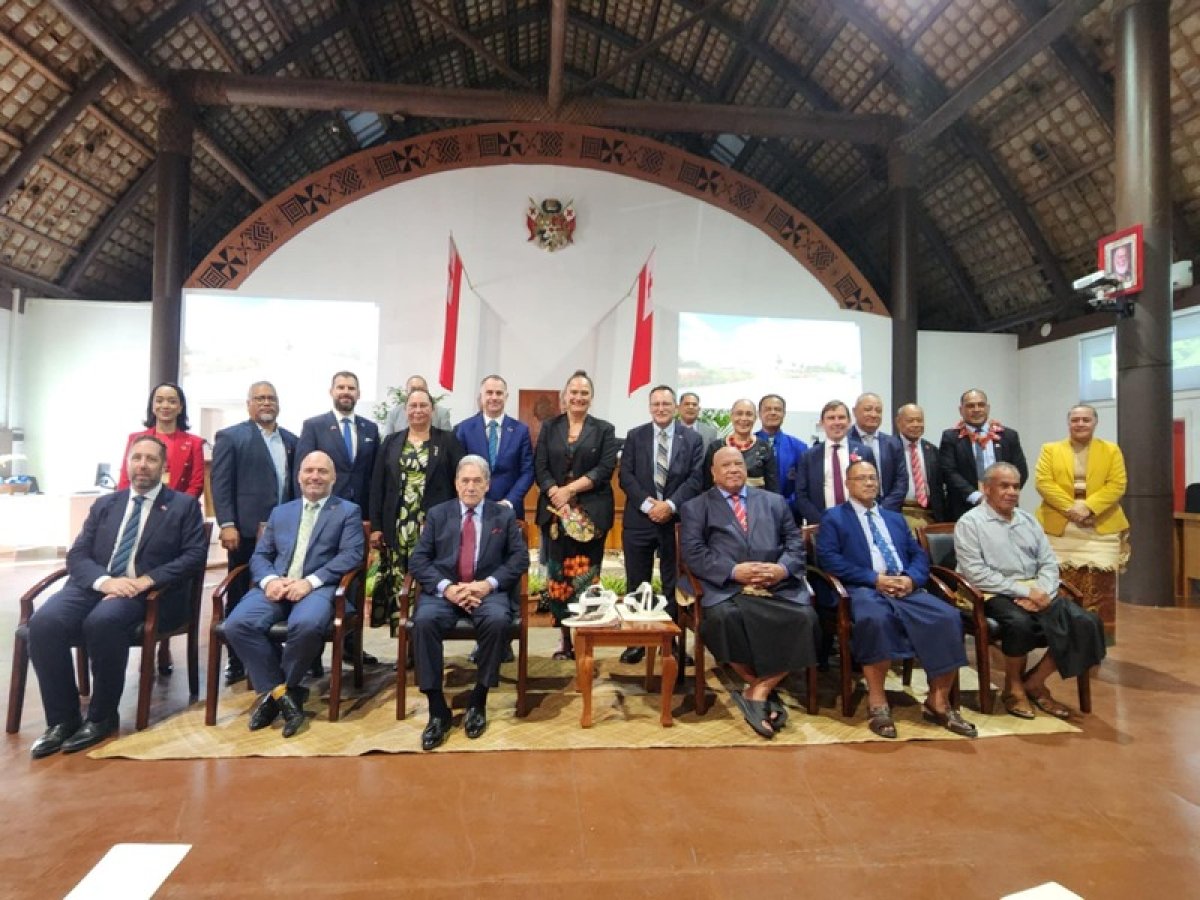 New Zealand Deputy Prime Minister Unveils Design for Tonga’s New ...